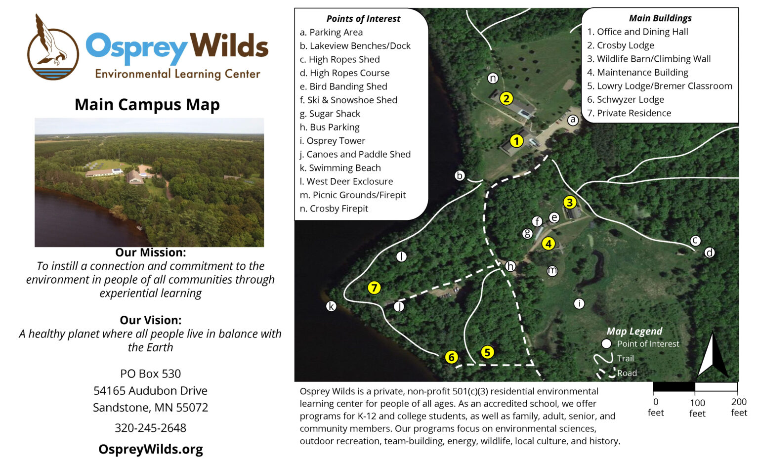 Osprey Wilds – Experience Your Environment